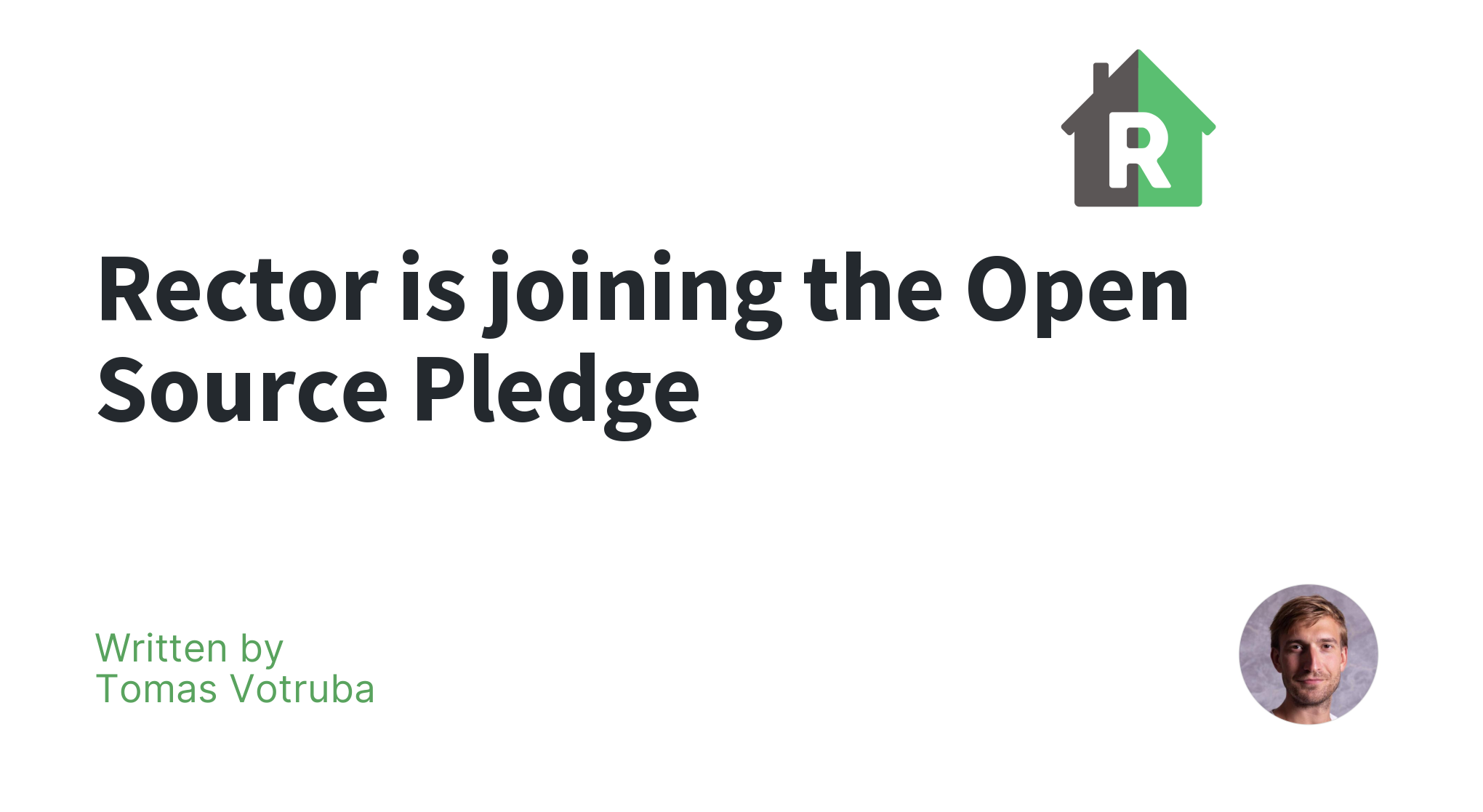Rector is joining the Open Source Pledge | Rector
